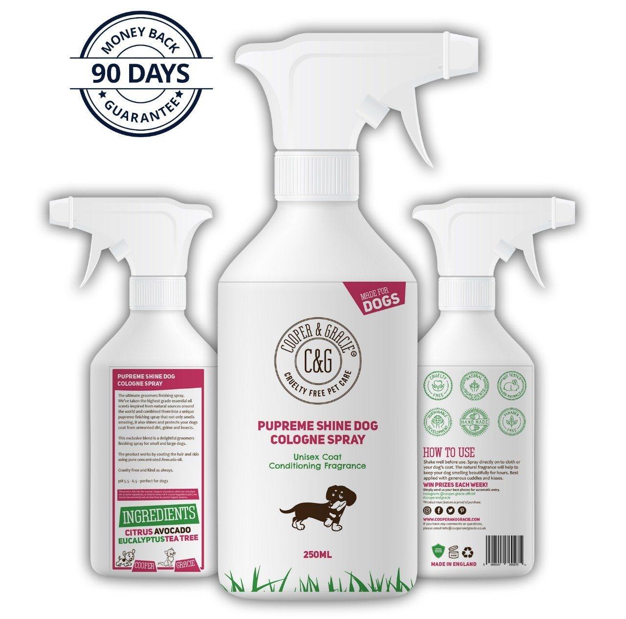 Pupreme Dog Spray | Dog Perfume | Cooper and Gracie